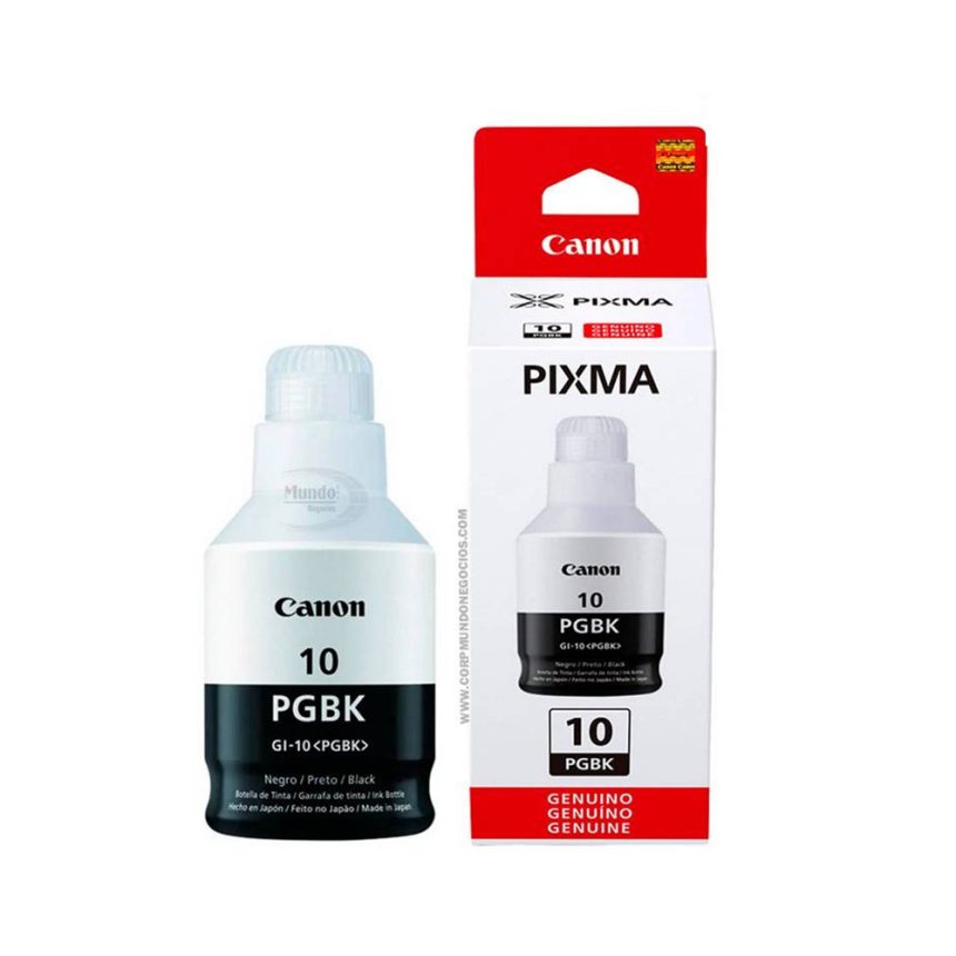 Tinta Canon Pixma GI-10 - Black - Pamas